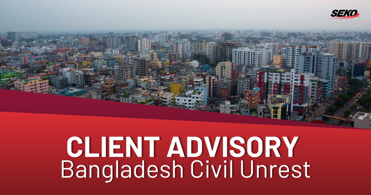 Client Advisory: Bangladesh Civil Unrest – AUGUST 6 UPDATE