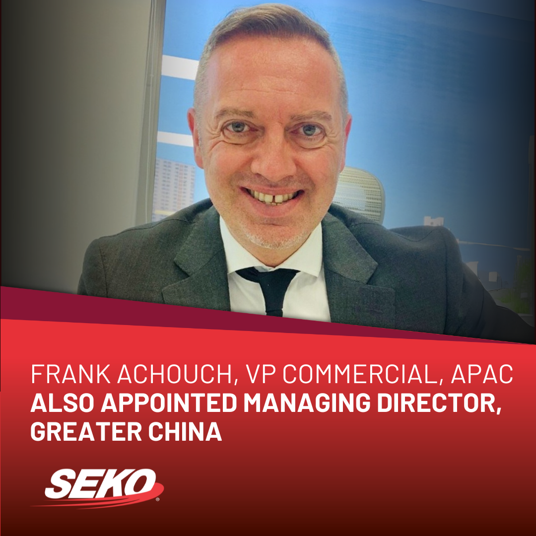 SEKO Logistics Strengthens APAC Leadership with Frank Achouch's ...
