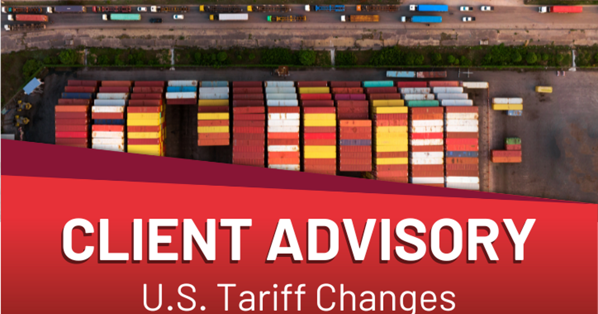 Client Advisory: SEKO’s Guidance on Navigating Tariff Changes - Updated Feb. 27