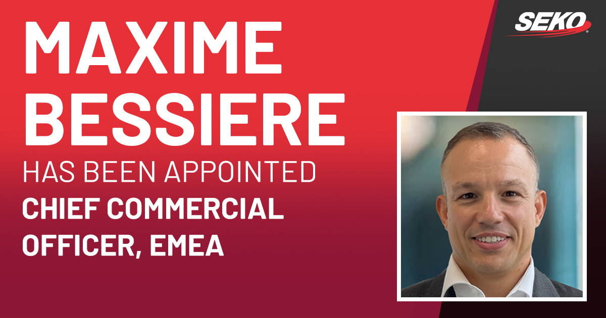 SEKO Logistics Appoints Maxime Bessière to Global Leadership Team ...