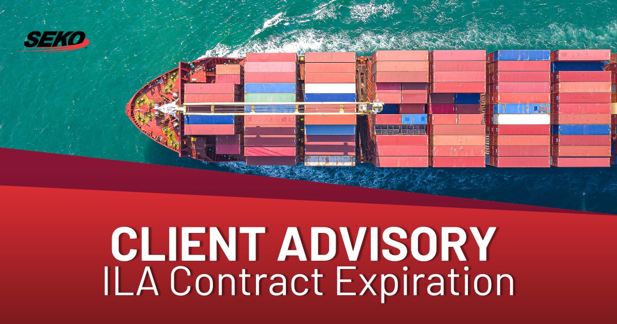 Client Advisory: ILA Strike Ends at East & Gulf Coast Ports – Updated ...